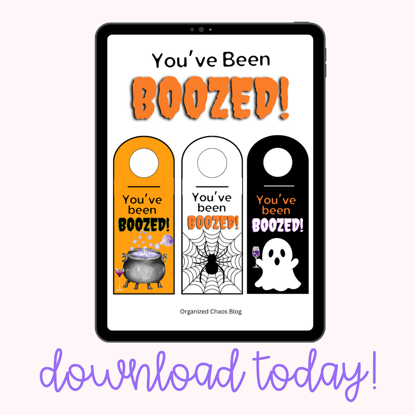 You've Been Boozed – Shop Organized Chaos Blog