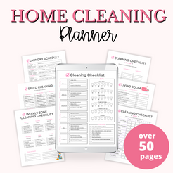 Home Cleaning Planner – Shop Organized Chaos Blog