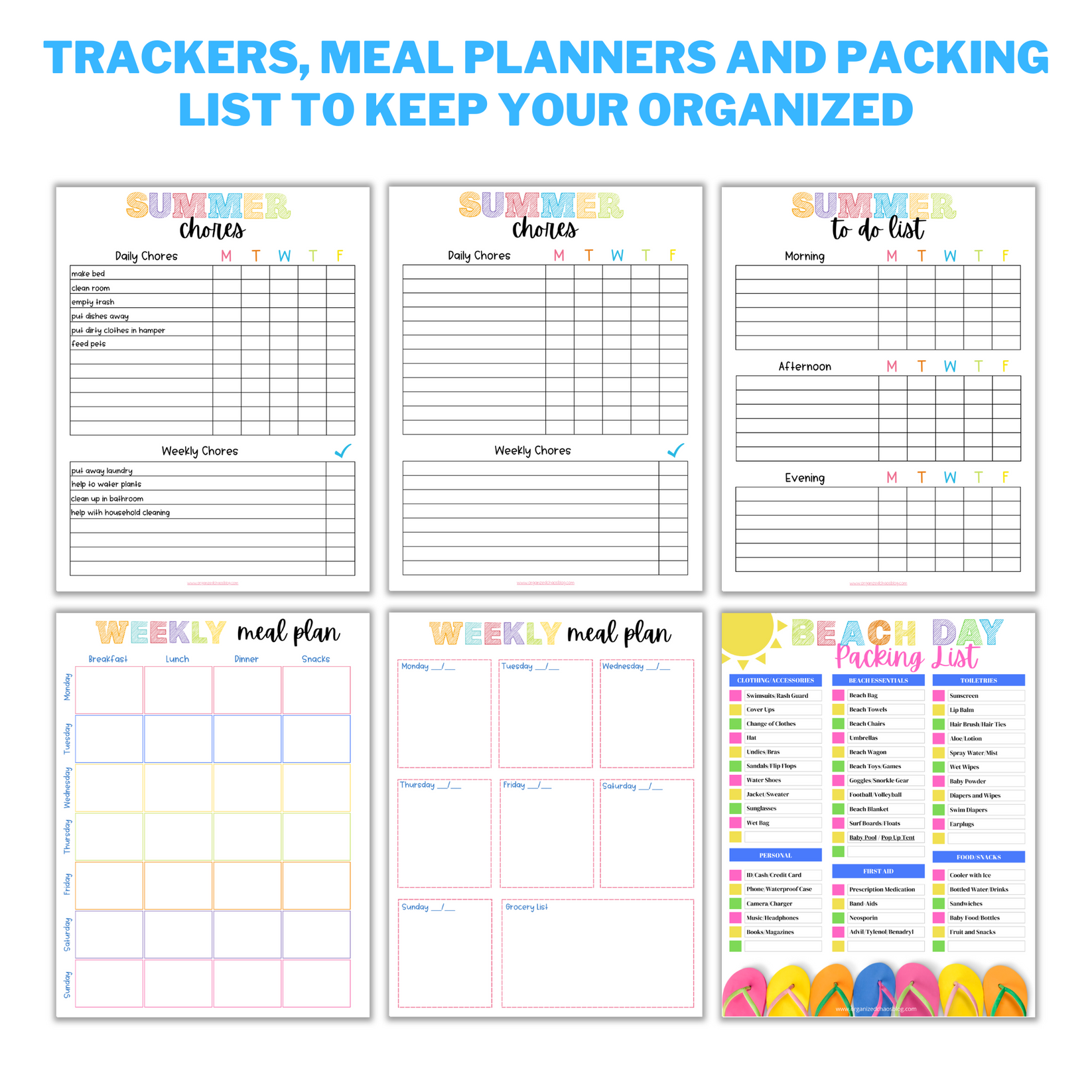 2025 Summer Activities Planner for Moms and Kids – Shop Organized Chaos Blog