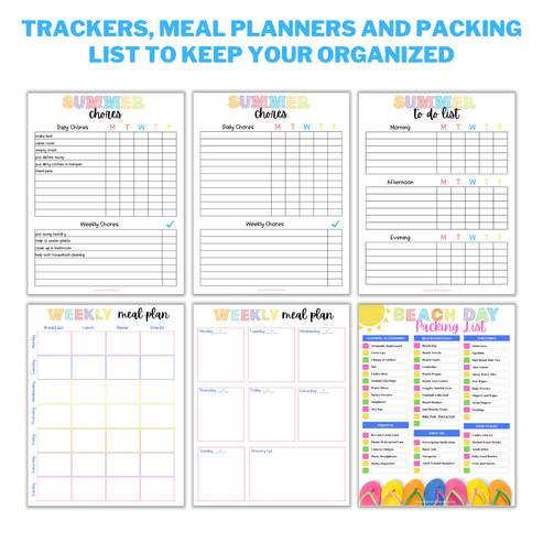 2025 Summer Activities Planner for Moms and Kids – Shop Organized Chaos ...