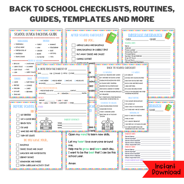 The Complete Back to School Bundle – Shop Organized Chaos Blog
